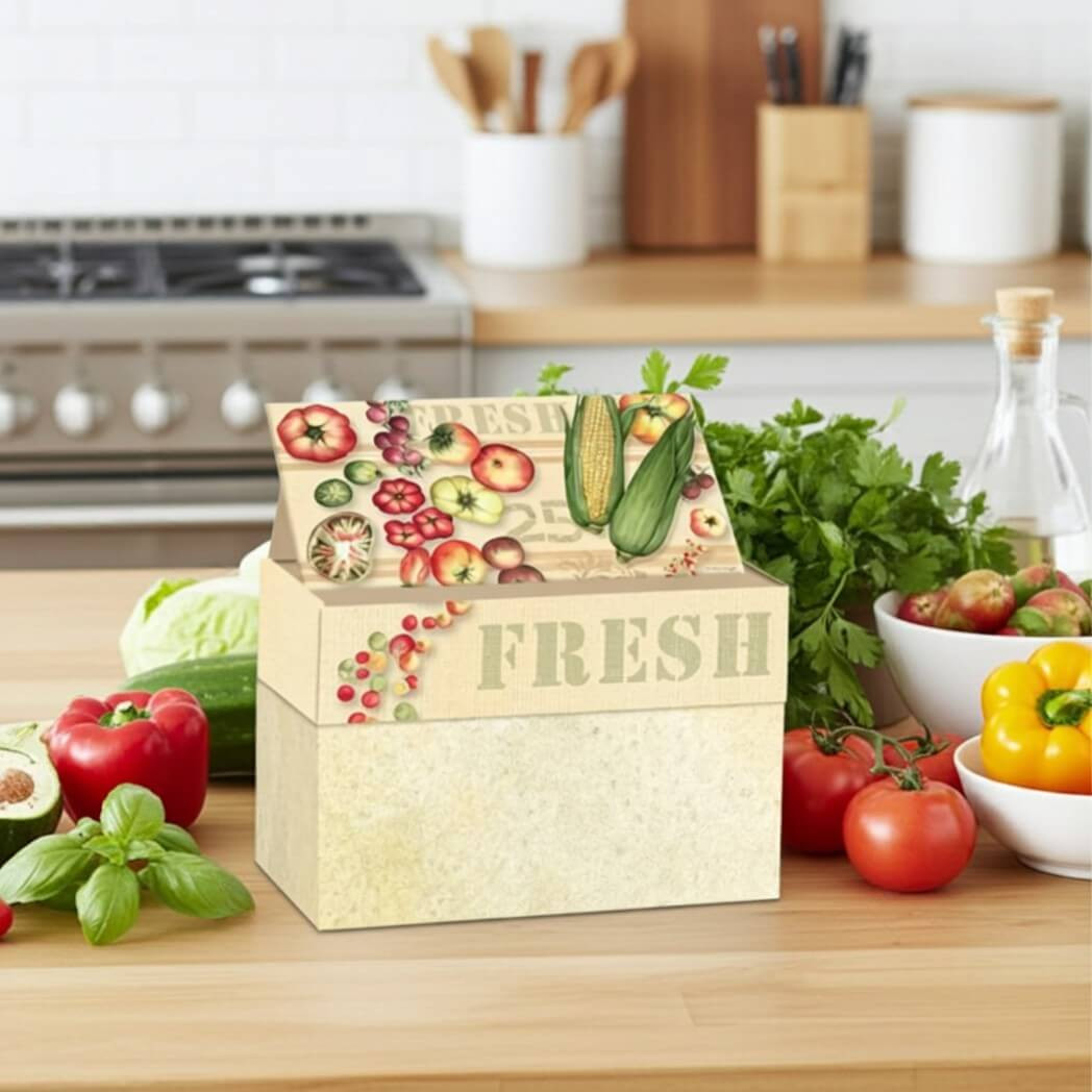Lang Fresh From The Farm Recipe Card Box