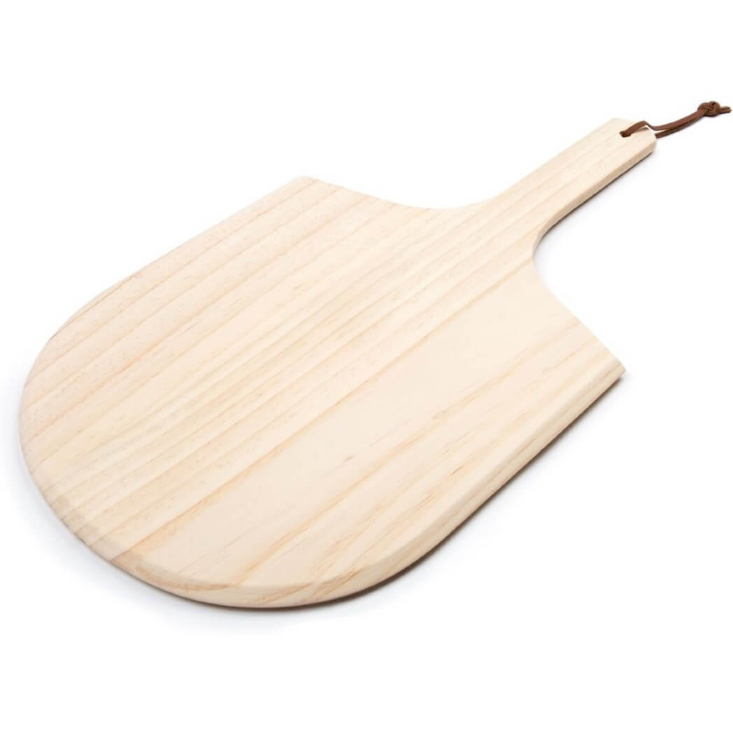 Fox Run Wooden Pizza Paddle - Wood Pizza Peel for Baking