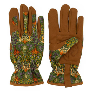 Robert Frederick Gardening Gloves, Snakeshead, Burgundy