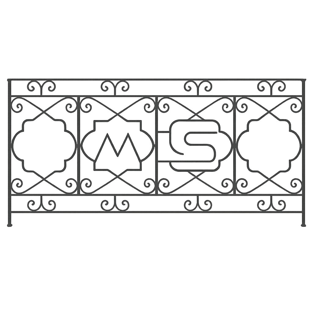Wrought Iron Balcony Railing | Spanish Colonial Design