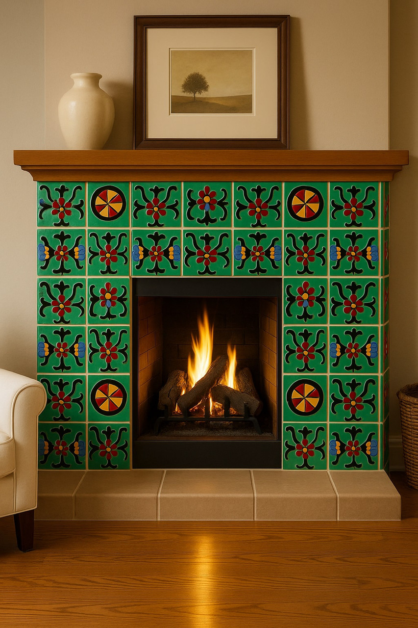 Traditional Hearth Tiles