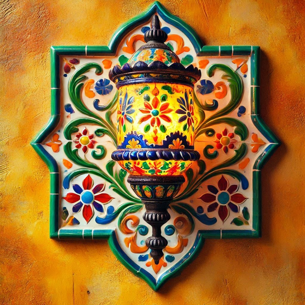 Talavera Wall Sconces – Handcrafted Mexican Ceramic Lighting | Rustica ...
