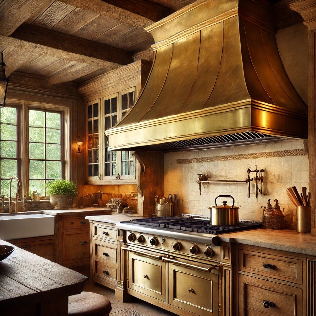 Elevate Your Kitchen with Copper and Brass Range Hoods - Rustica House
