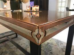 Octagonal Copper Tabletop - Rustica House