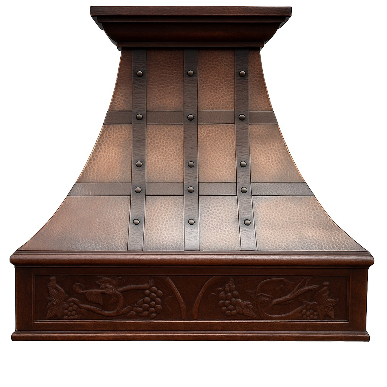 Decorative Copper Kitchen Range Hood – Artisan Ventilation - Rustica ...