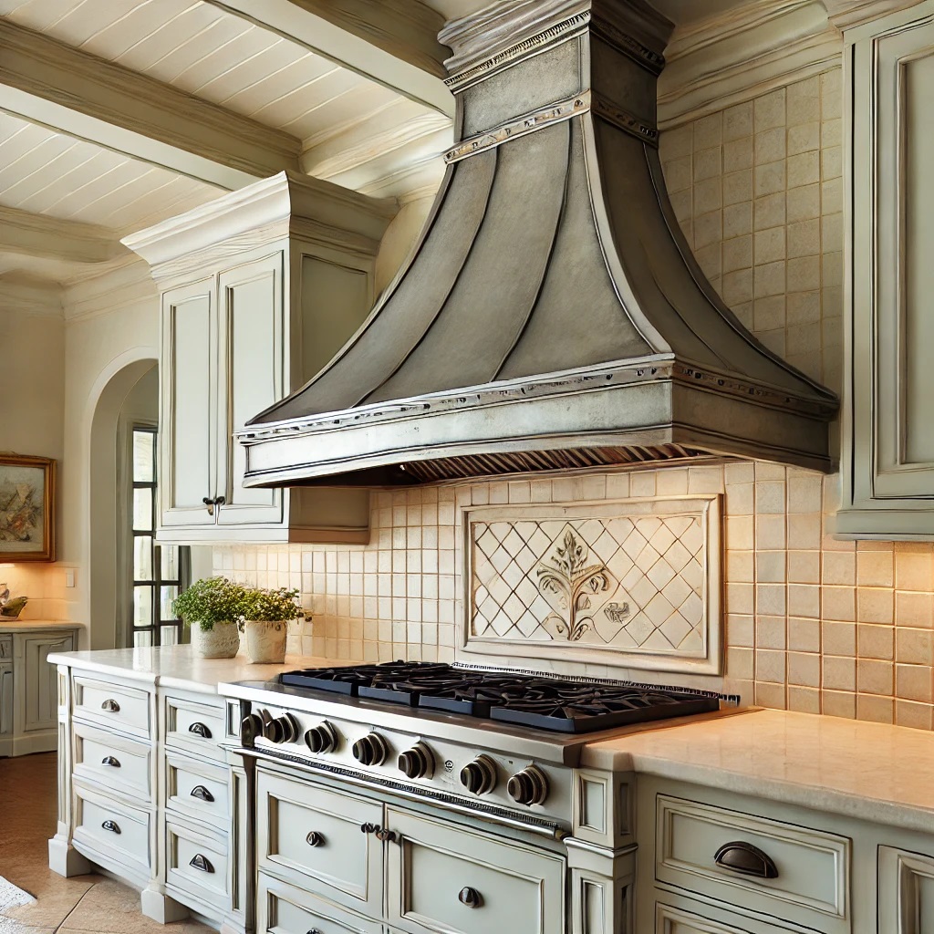 French Style Kitchen Range Hoods - Rustica House