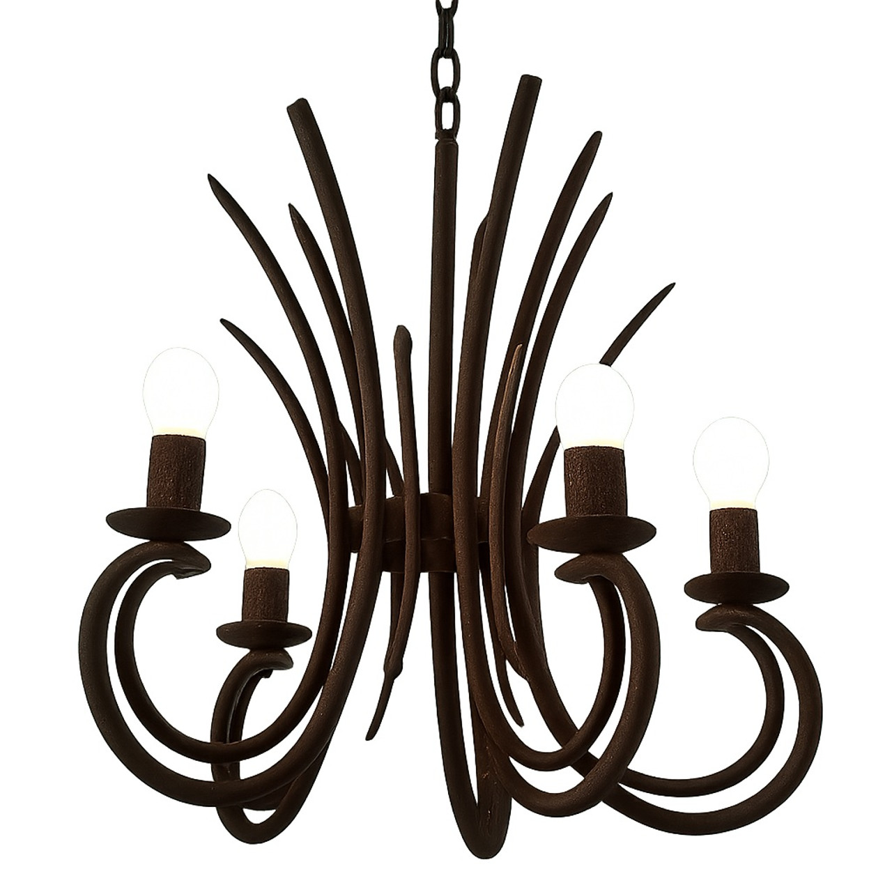 Artisan-Made Iron Chandelier | Hand-Forged Elegance & Rustic Lighting ...