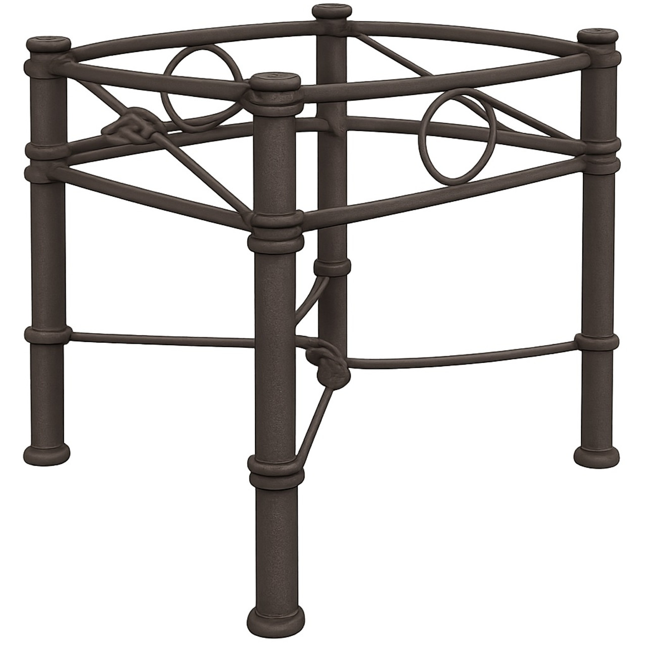 Italian-Style Forged Iron Table Base – Hand-Forged Craftsmanship ...