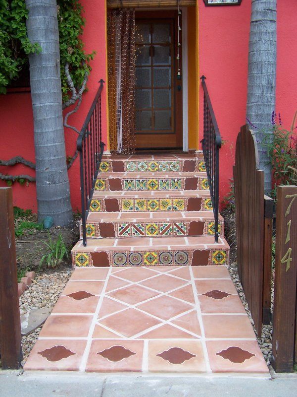 Spanish Tile Entrance