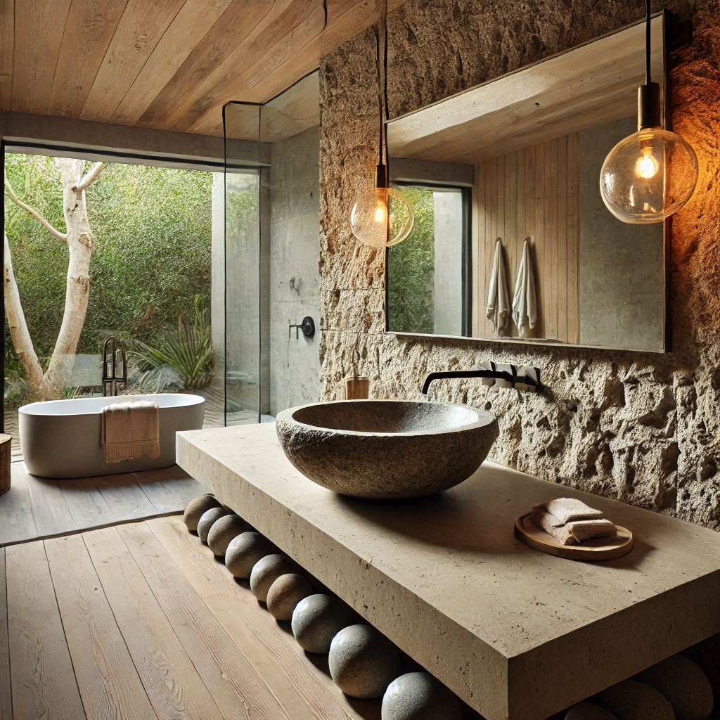 Handcrafted Marble & Onyx Bathroom Sinks | Rustica House® Stone Basins - Rustica House