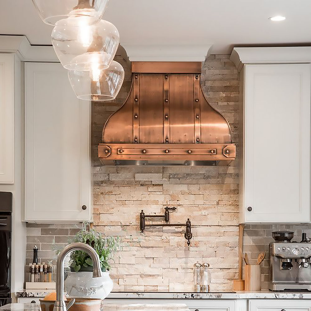 Small Kitchen Range Hoods - Rustica House