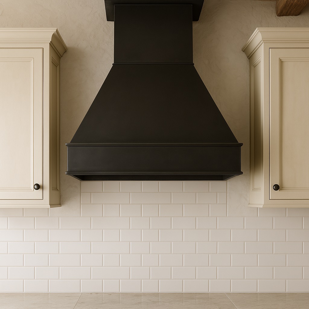 Hammered and Smooth Metal Range Hoods - Rustica House