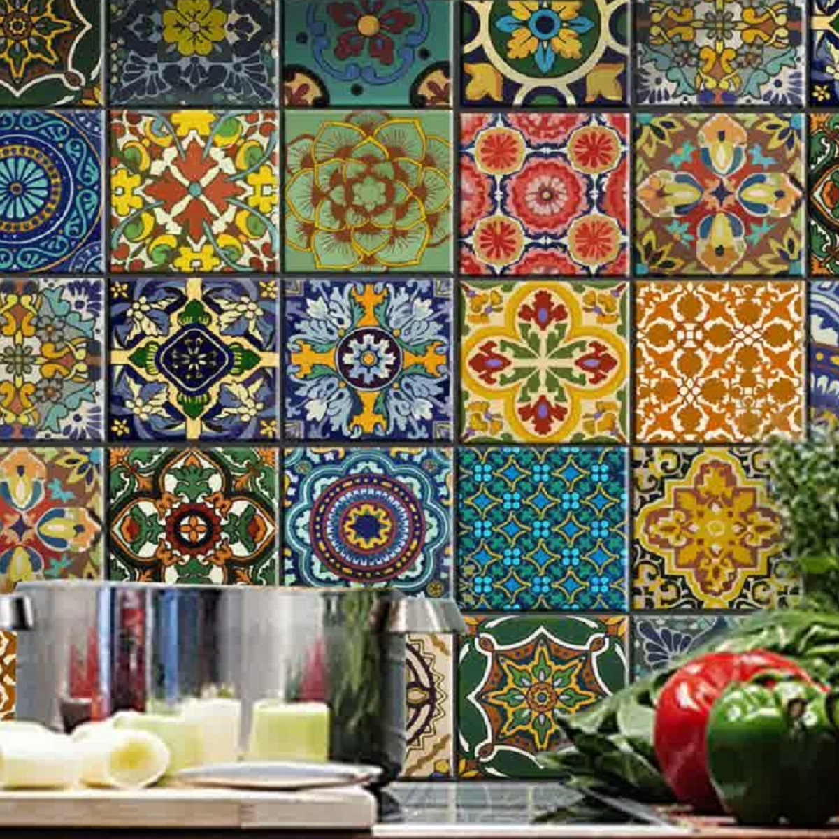 Spanish Houses Talavera Tiles