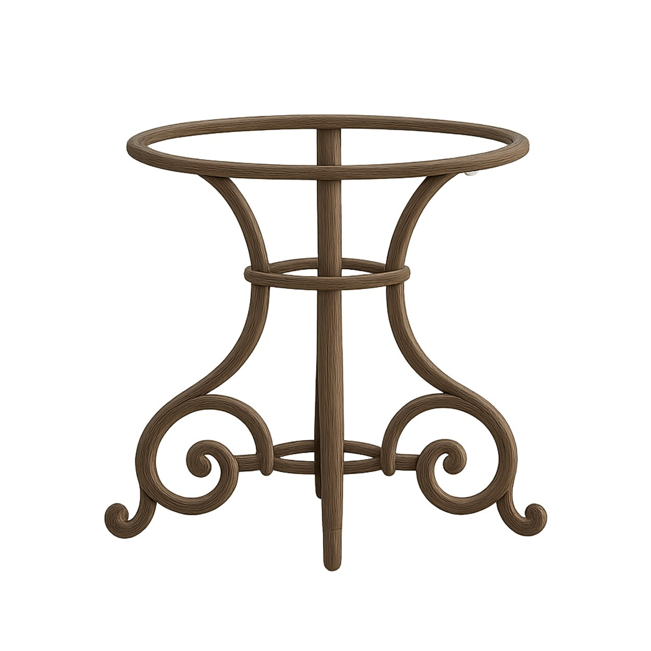 Hand-Forged Wrought Iron Table Base | Timeless Artisan Design - Rustica ...
