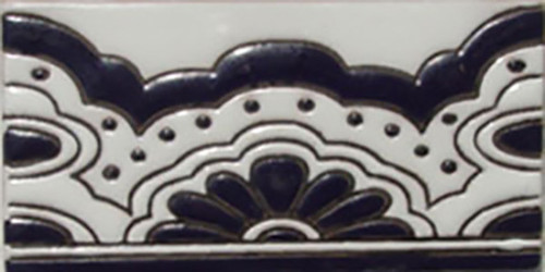 Traditional Relief Border Tiles – Handcrafted in Mexico | Rustica House®