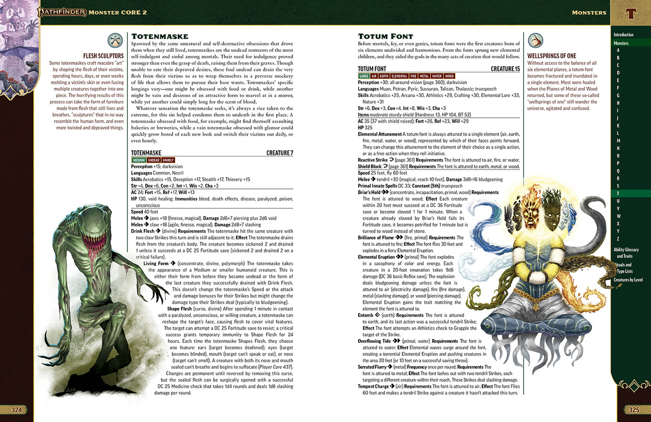 Pathfinder Monster Core 2
