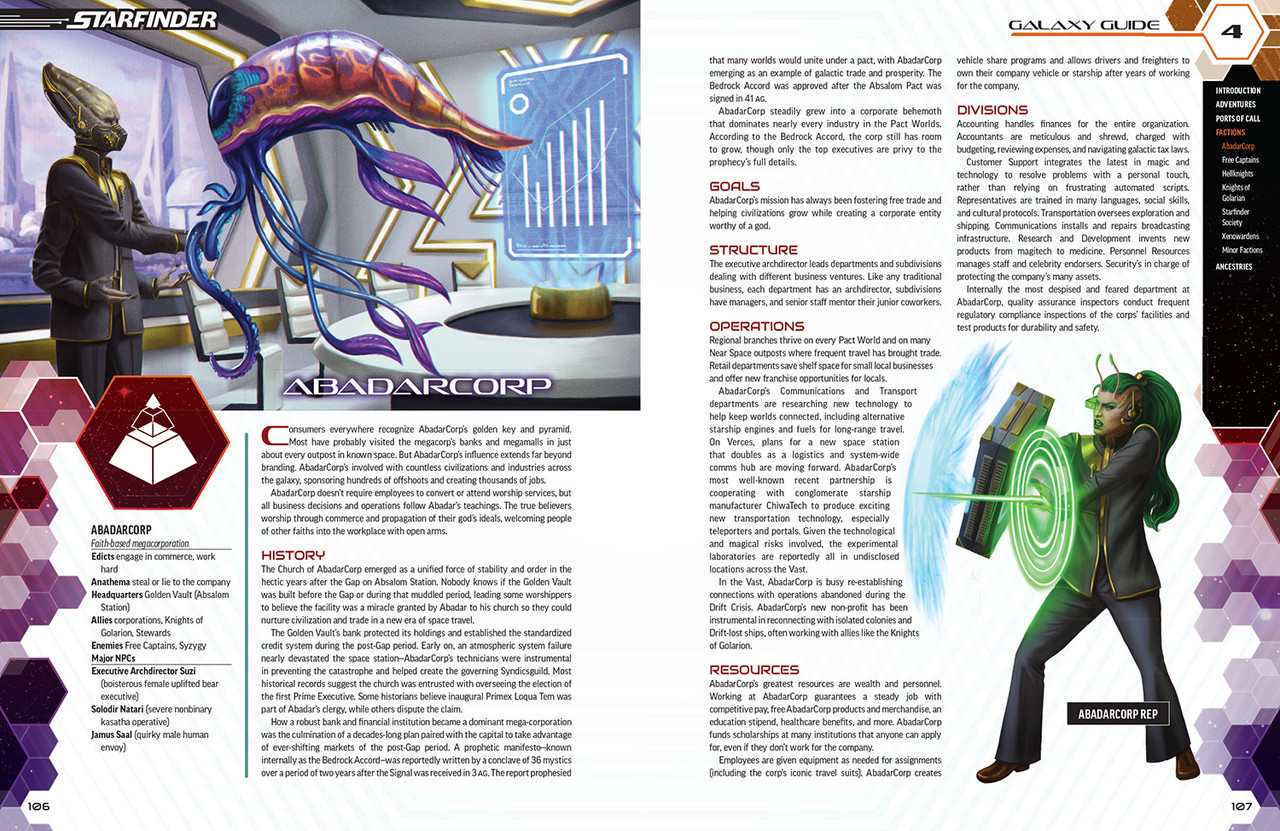 Starfinder Galaxy Guide