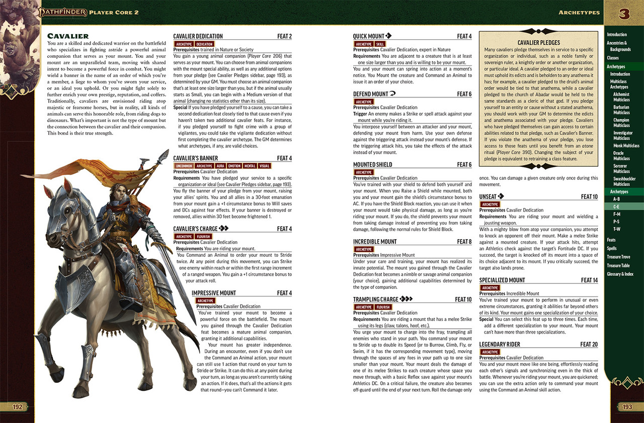 Pathfinder Player Core 2