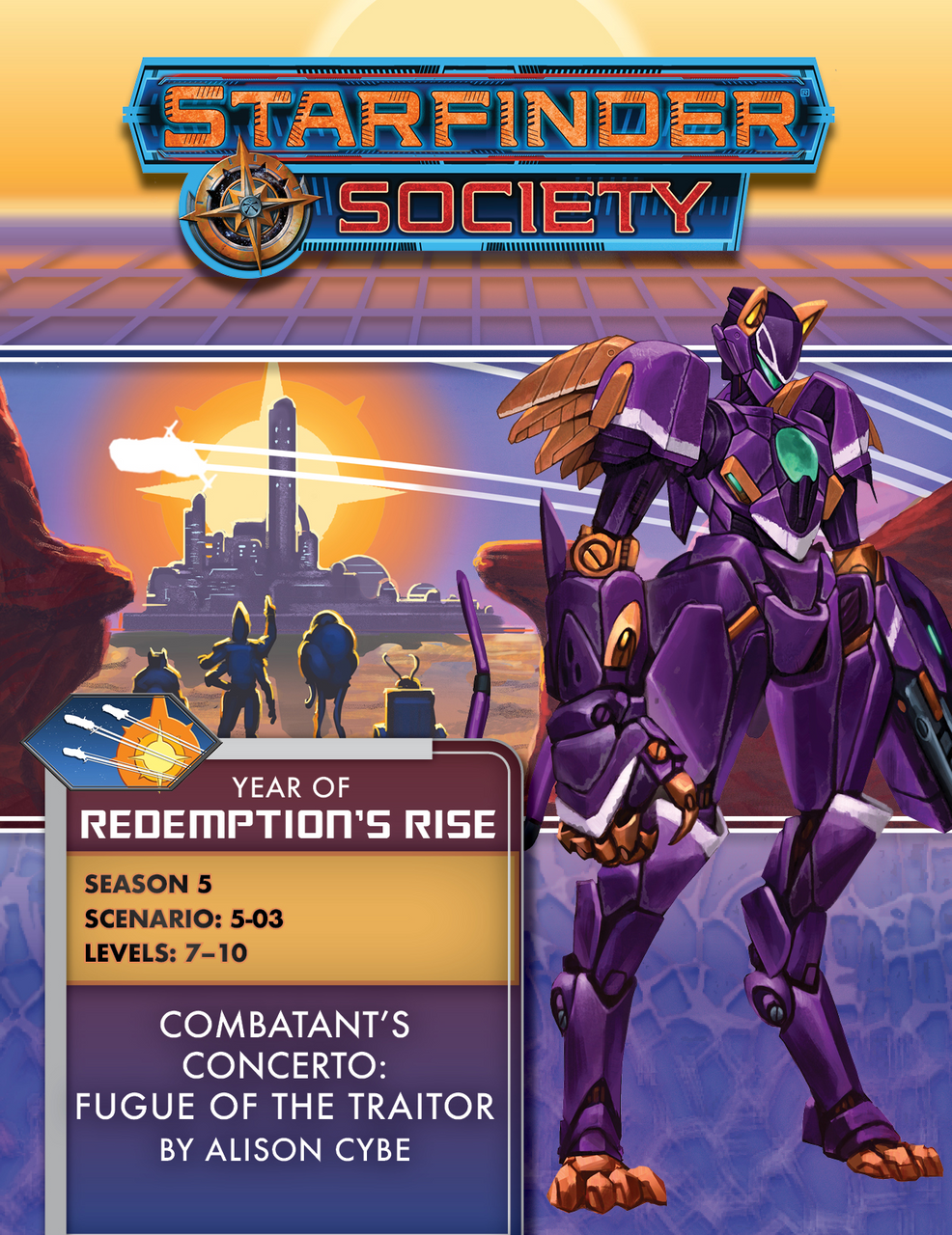 Starfinder Society Scenario #5-03: Combatant's Concerto: Fugue of the ...