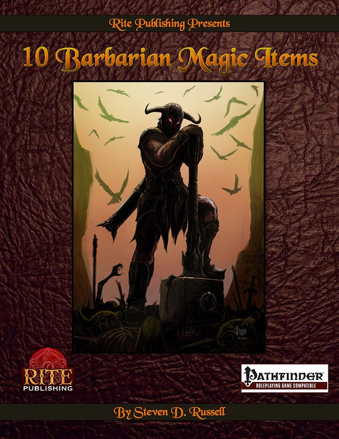 10 Barbarian Magic Items (PFRPG) PDF