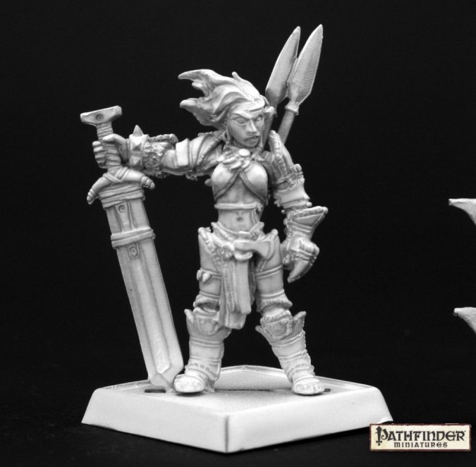Pathfinder Amiri Iconic Female Human Barbarian