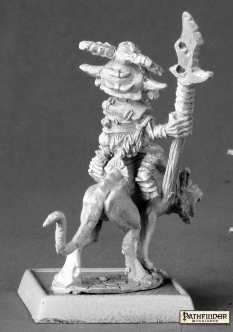 Pathfinder Goblin Commando On Dog