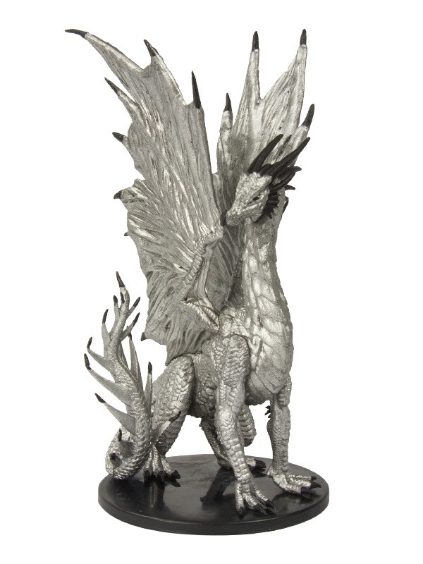 Pathfinder Battles—Rusty Dragon Inn: Large Silver Dragon