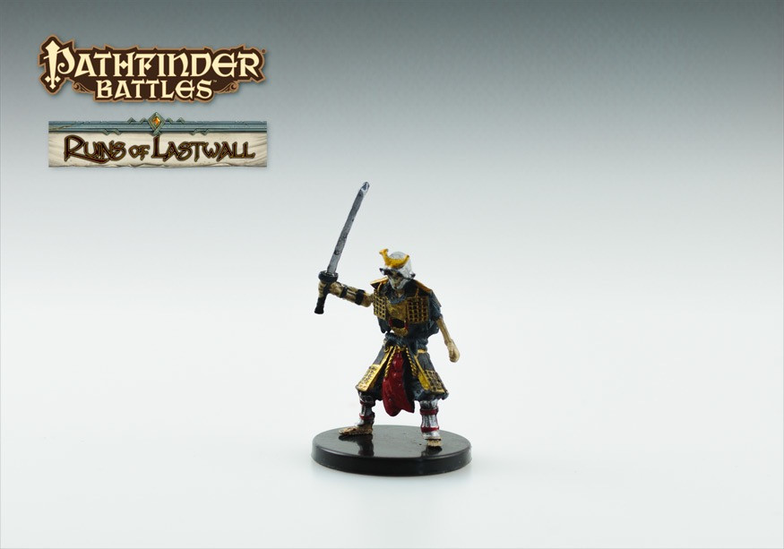 Pathfinder Battles—Ruins of Lastwall: Skeletal Samurai