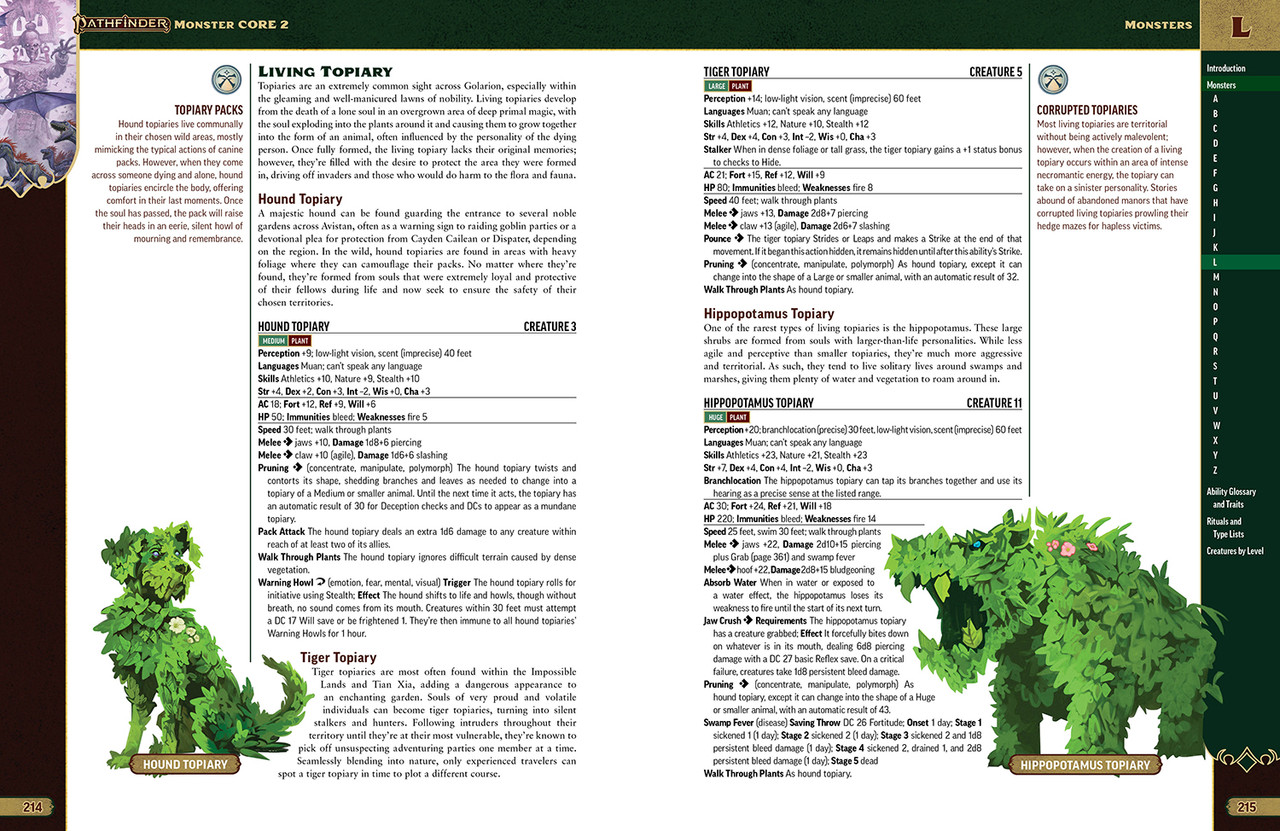 Pathfinder Monster Core 2