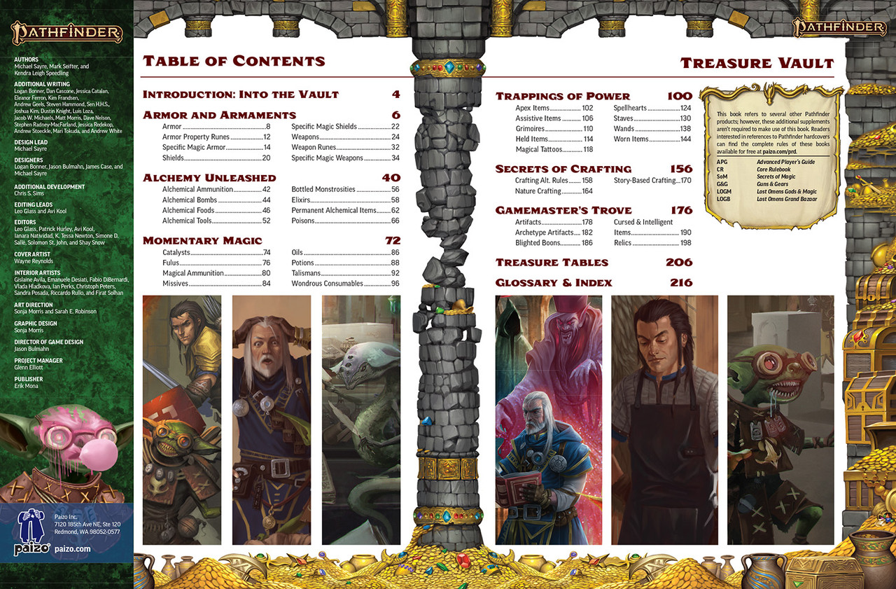 Pathfinder Treasure Vault