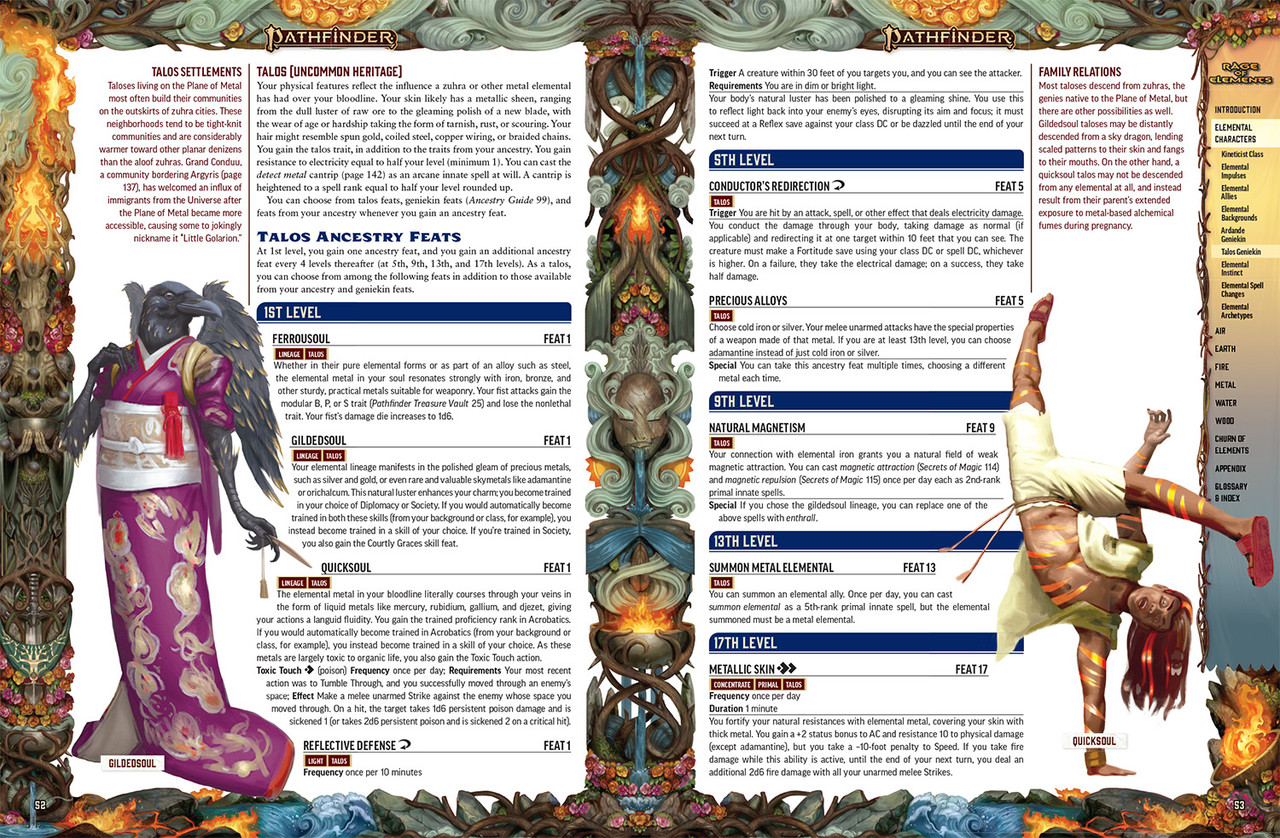 Pathfinder Rage of Elements