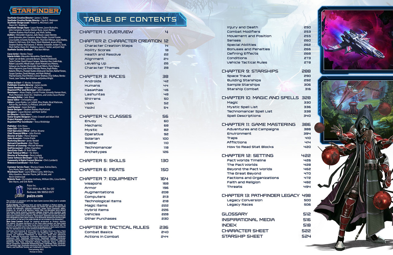 Starfinder Core Rulebook