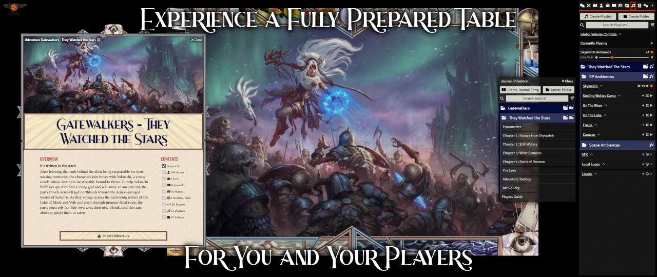 Pathfinder Adventure Path #188: They Watched The Stars (Gatewalkers 2 ...