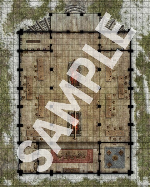 Pathfinder Flip-Mat: Feasthall PDF