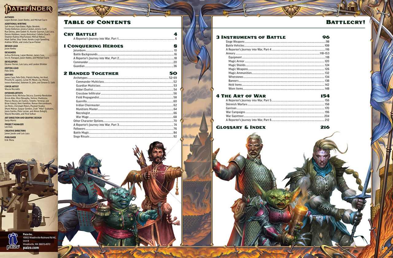 Pathfinder Battlecry! PDF