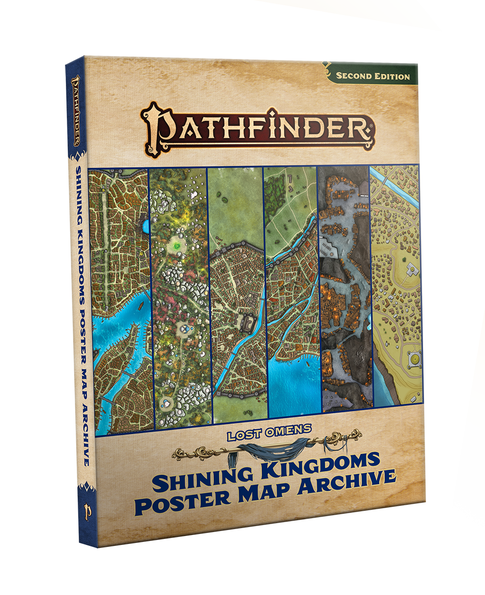 Pathfinder Lost Omens Shining Kingdoms Poster Map Archive PDF