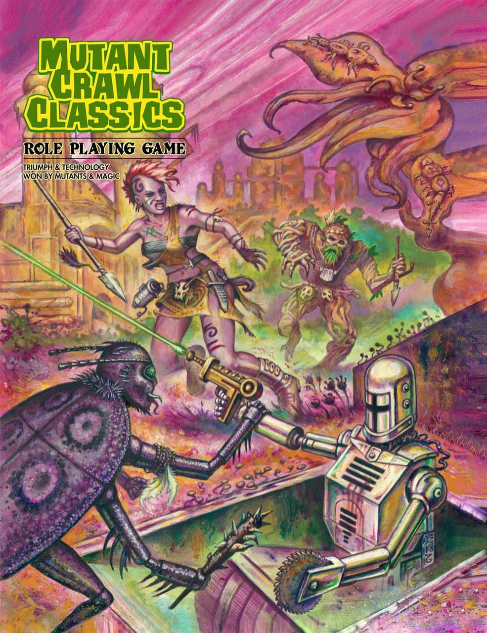 Mutant Crawl Classics Role Playing Game Core Rulebook PDF