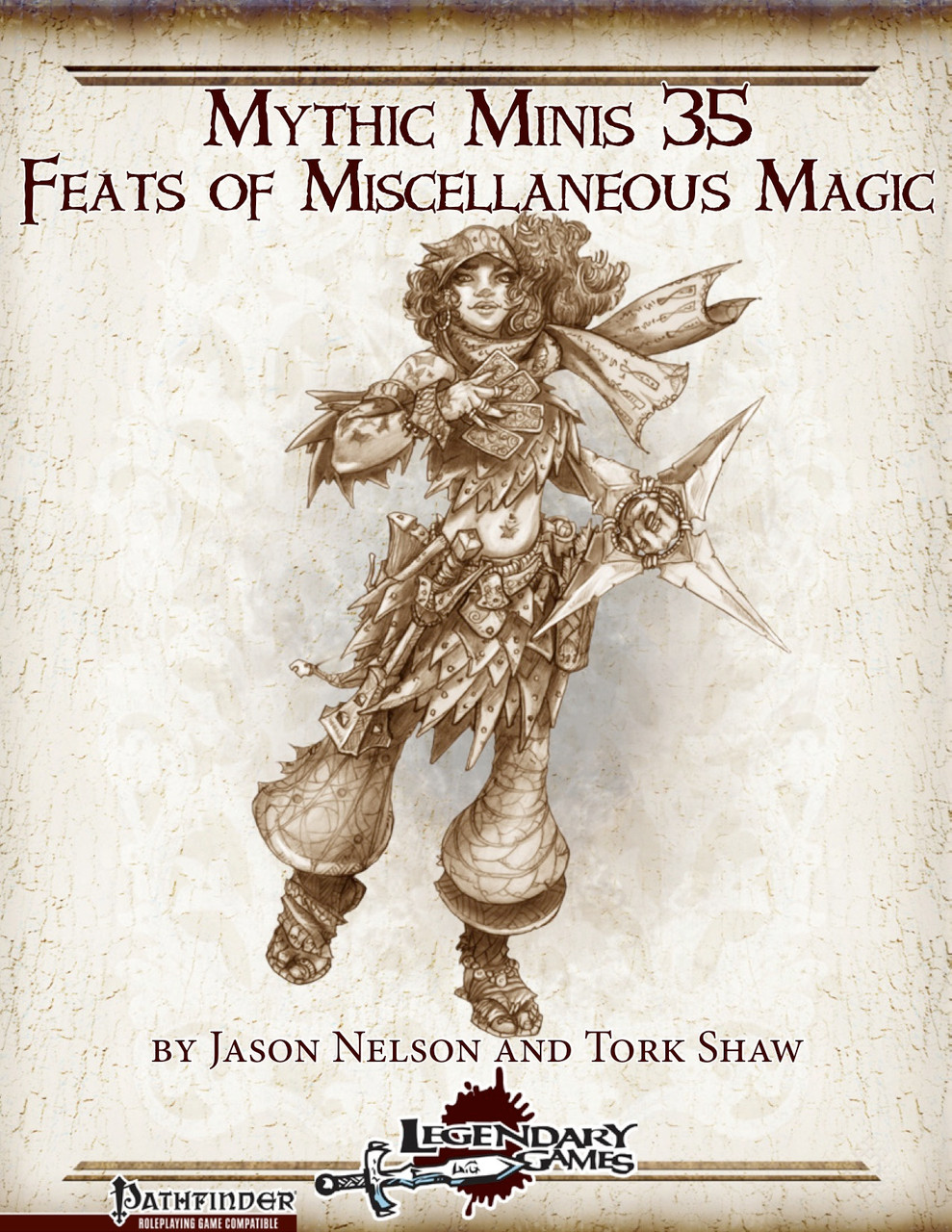 Mythic Minis 35: Feats of Miscellaneous Magic PDF