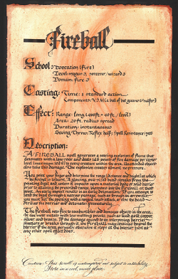 Real Scrolls 1: Fireball PDF