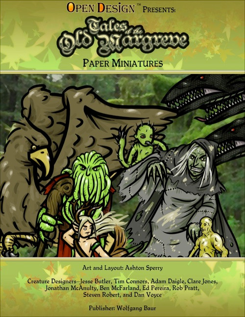 Tales of the Old Margreve Paper Miniatures PDF