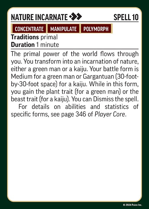 Pathfinder Primal Spell Deck (Remastered)