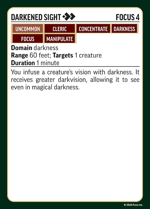 Pathfinder Focus Spell Deck (Remastered)