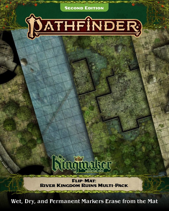 Pathfinder Flip-Mat: Kingmaker Adventure Path River Kingdoms Ruins ...