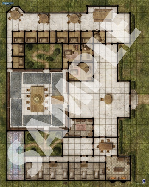 Pathfinder Flip-Mat: Asylum