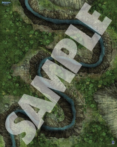 Pathfinder Flip-Mat: Forbidden Jungle