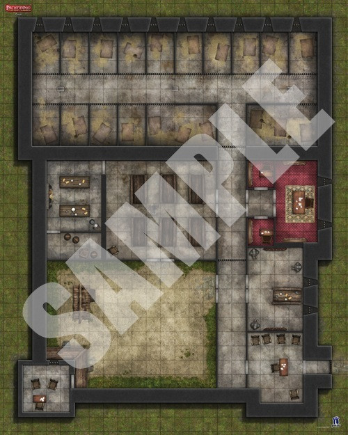 Pathfinder Flip-Mat Classics: Prison