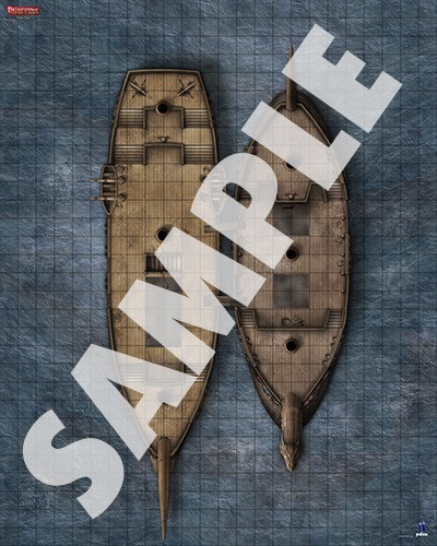 Pathfinder Flip-Mat Classics: Pirate Ship PDF
