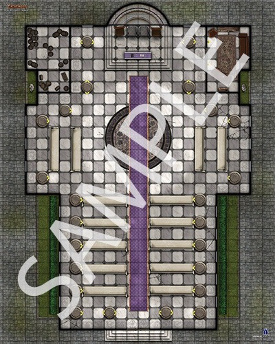 Pathfinder Flip-Mat Classics: Cathedral PDF