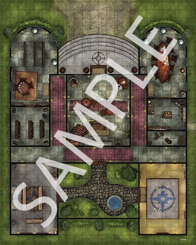 Pathfinder Flip-Mat Classics: Pathfinder Lodge