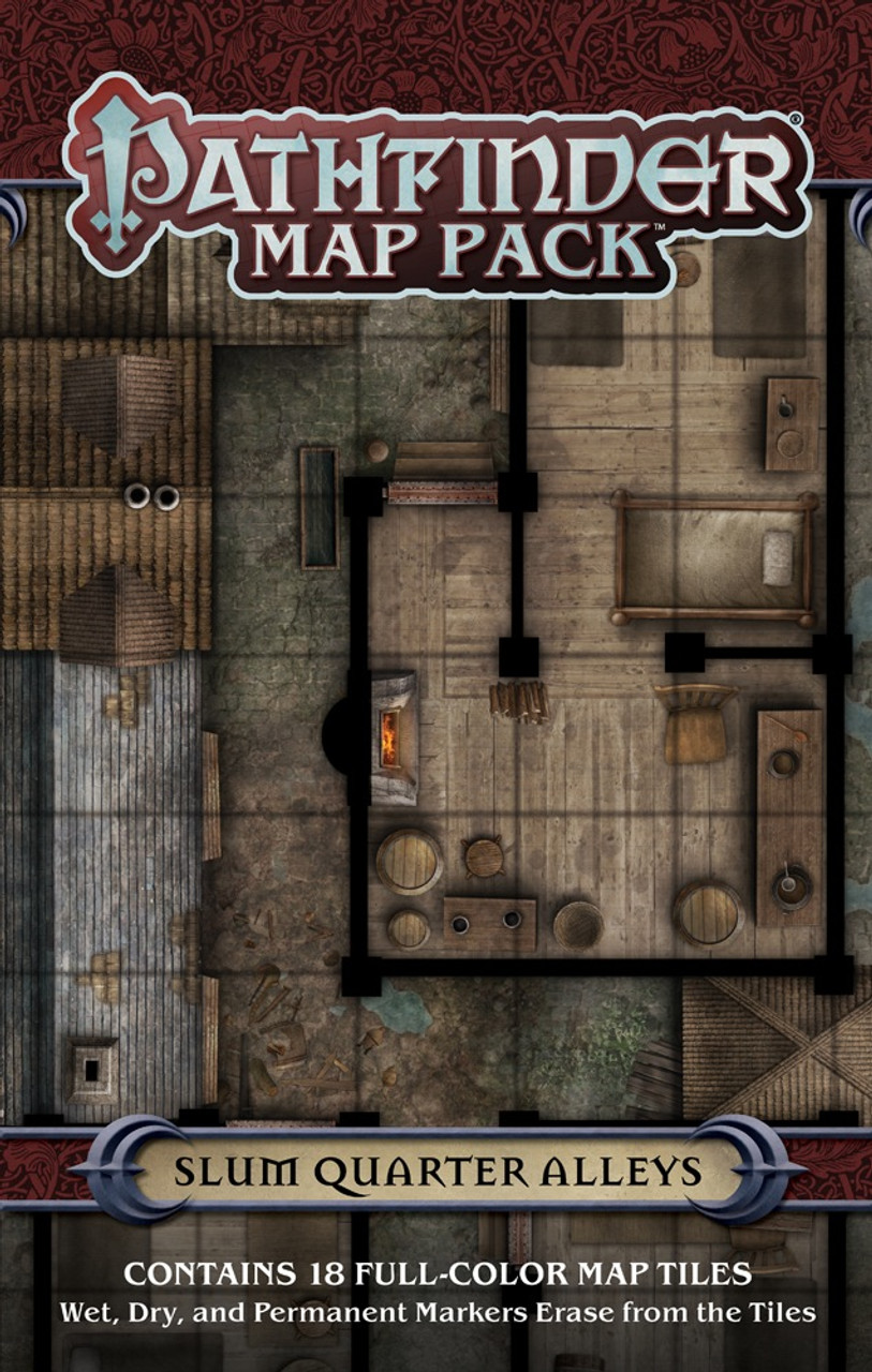 Pathfinder Map Pack: Slum Quarter Alleys PDF